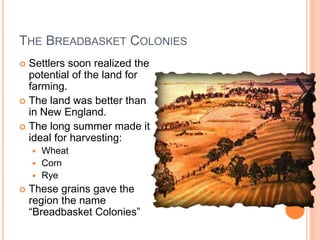 6.1 The Middle Colonies | PPTX