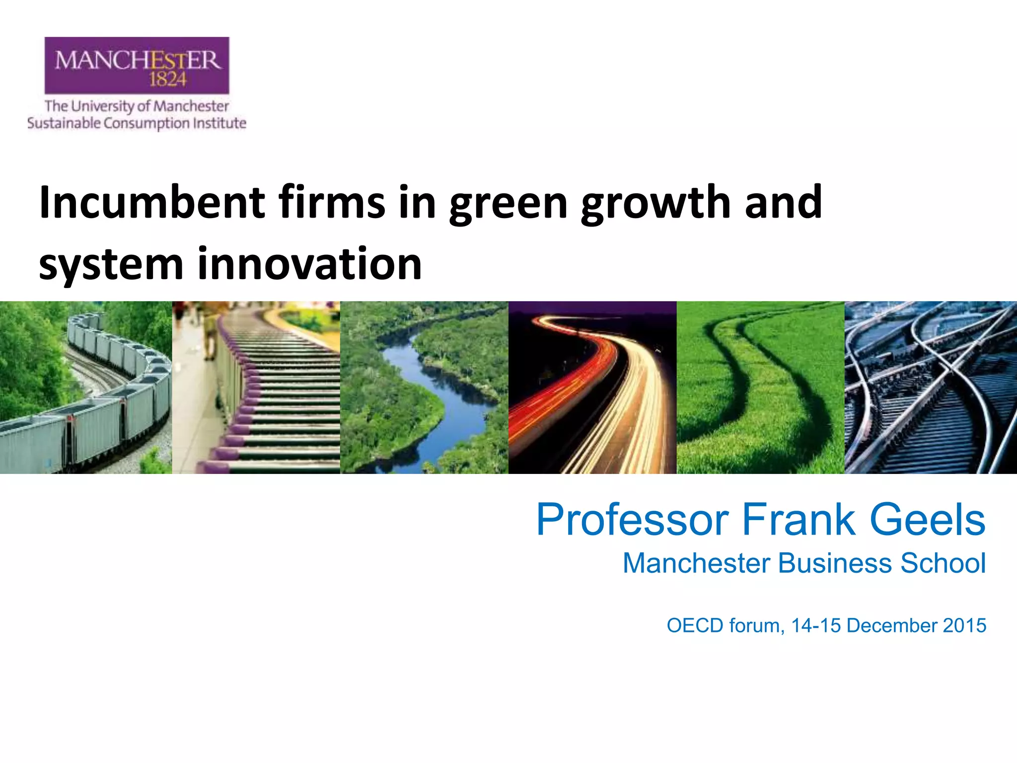 Session 1 - Presentation by Frank Geels | PPTX