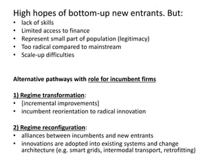 Session 1 - Presentation by Frank Geels | PPT