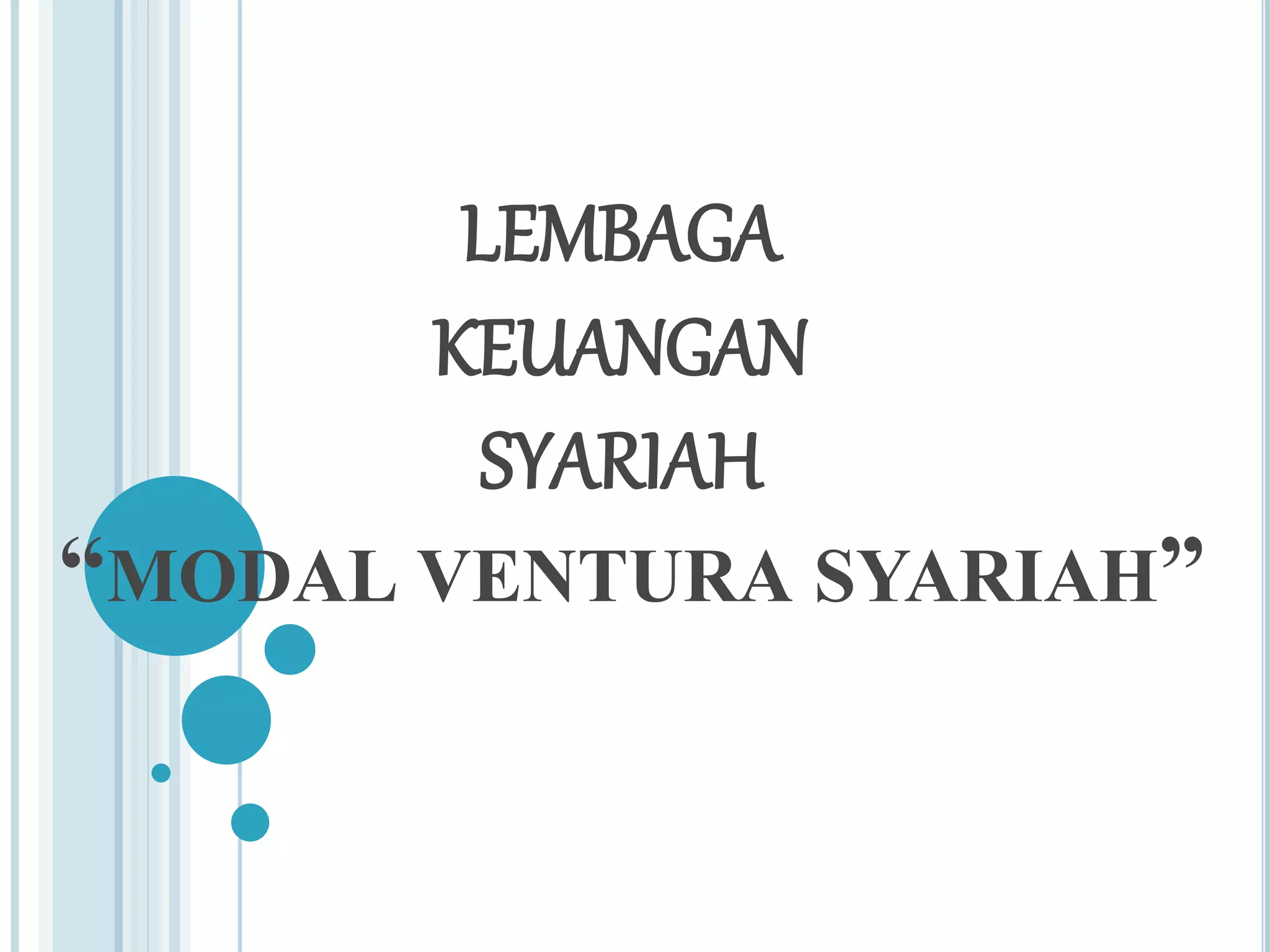 Perusahaan Modal Ventura | PPTX