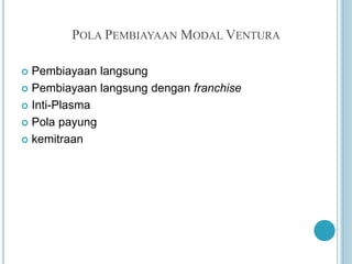 Perusahaan Modal Ventura | PPTX