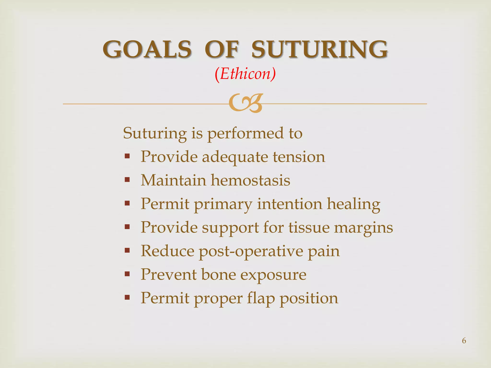 SUTURES AND SUTURING | PPTX