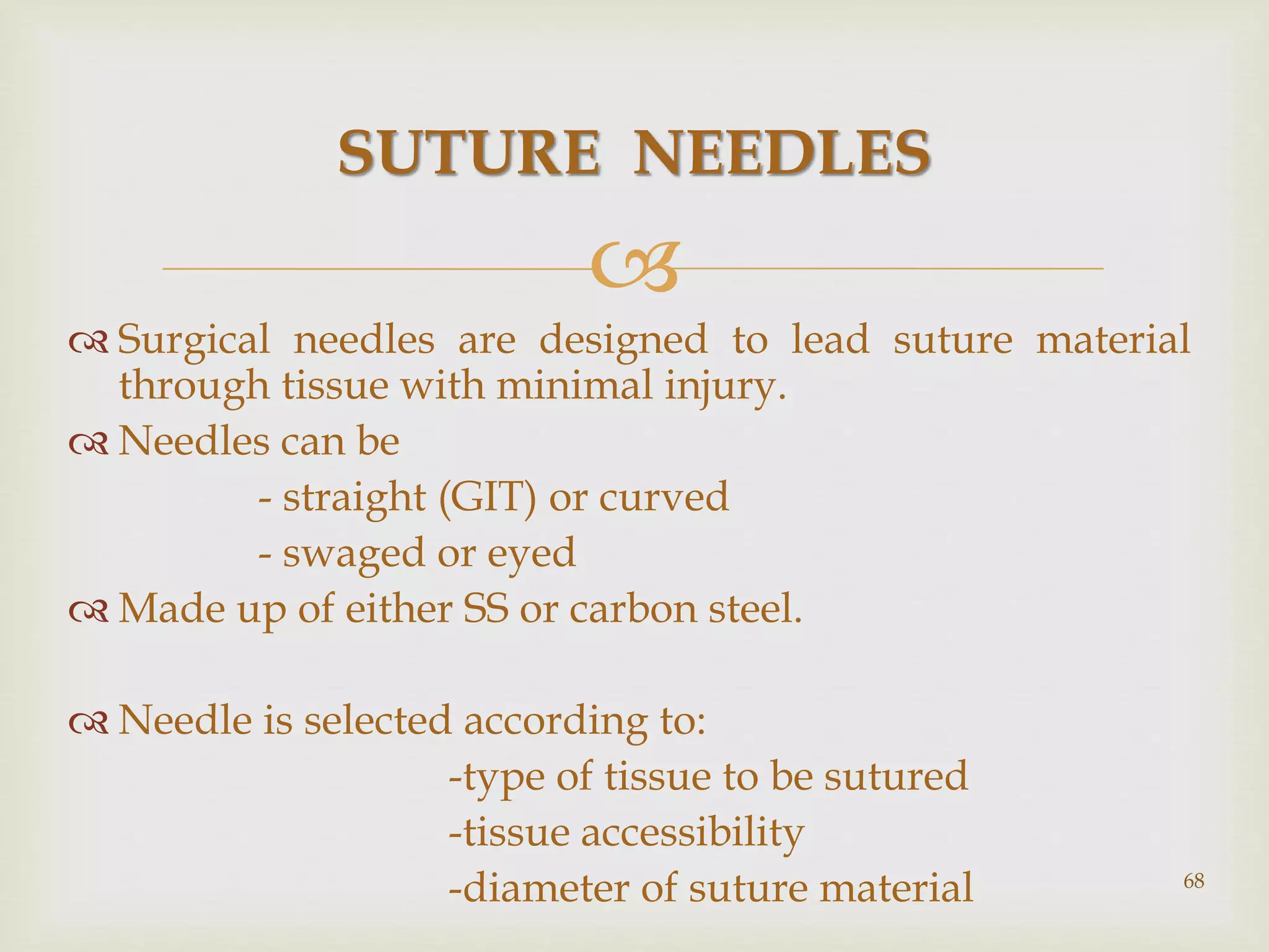 SUTURES AND SUTURING | PPTX