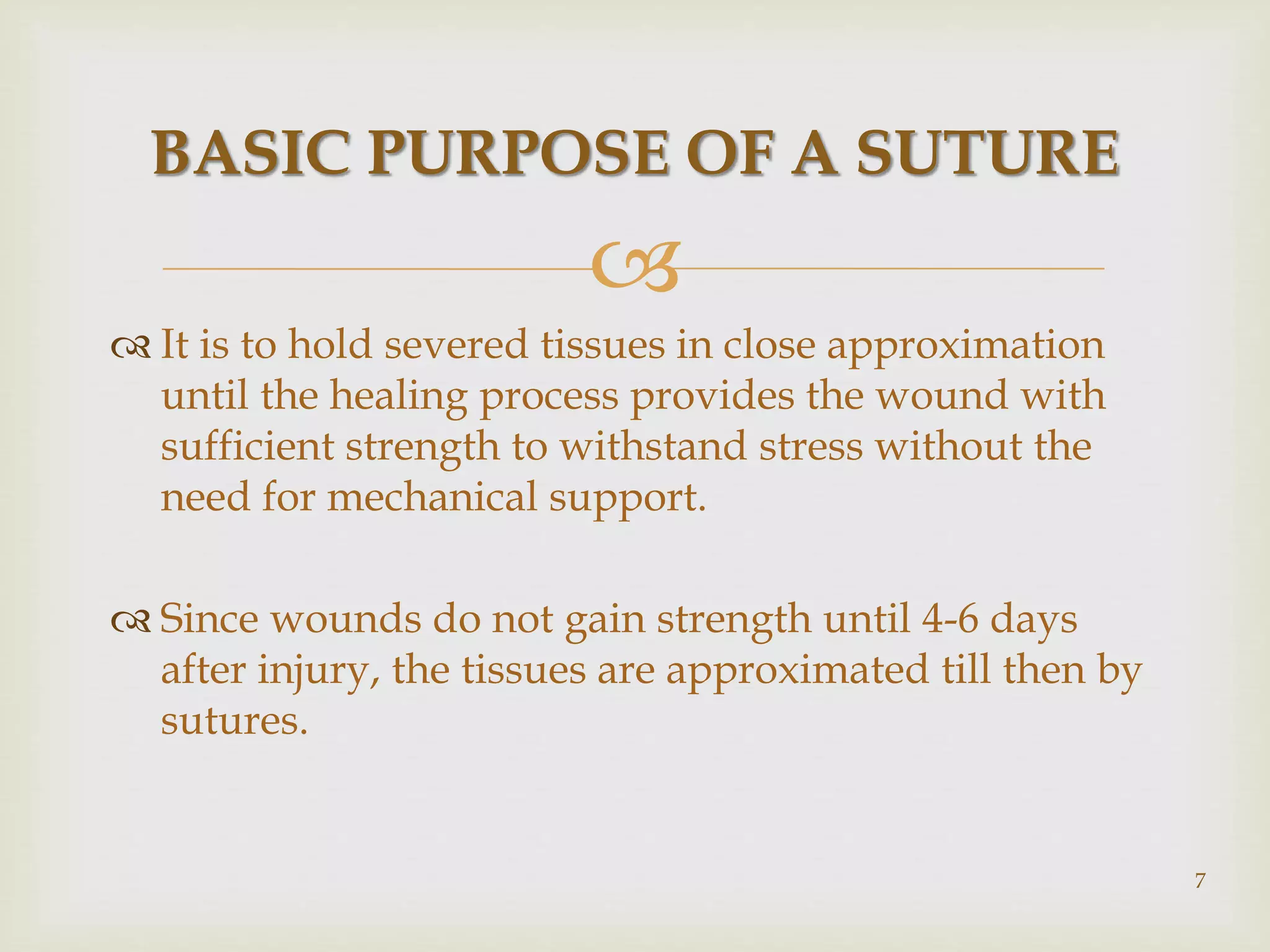 SUTURES AND SUTURING | PPTX