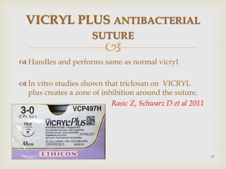SUTURES AND SUTURING | PPTX