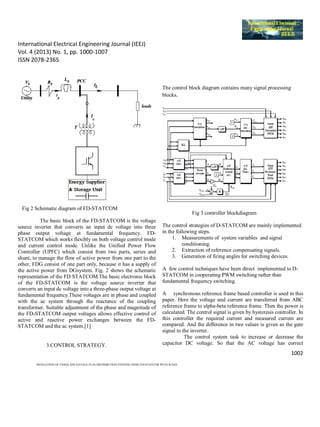 MITIGATION OF UNBALANCED FAULTS IN DISTRIBUTION SYSTEM USING FD-STATCOM WITH SCESS | PDF