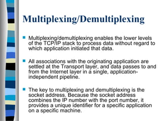 the transport layer | PPT | Computer Networking | Computing