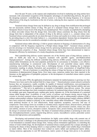 Formulation Development and Evaluation of Rosiglitazone Maleate ...