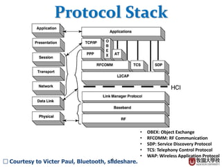 Bluetooth Layer Structure | PPTX