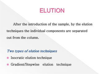6. columnchromatography jntu pharmacy | PPT