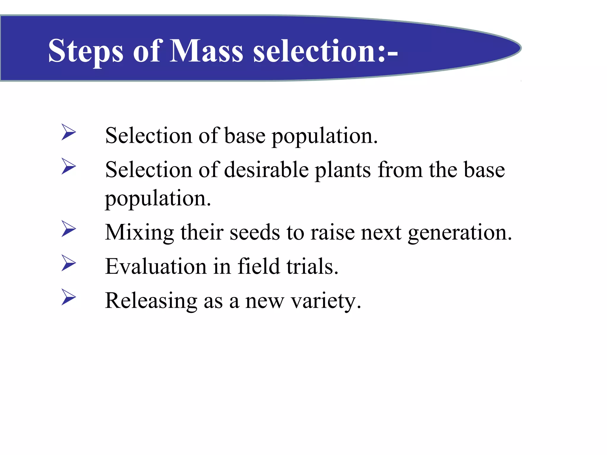 6. mass selection | PPT