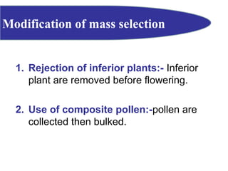 6. mass selection | PPT