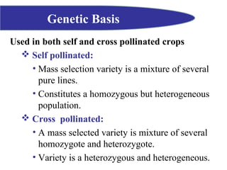 6. mass selection | PPT