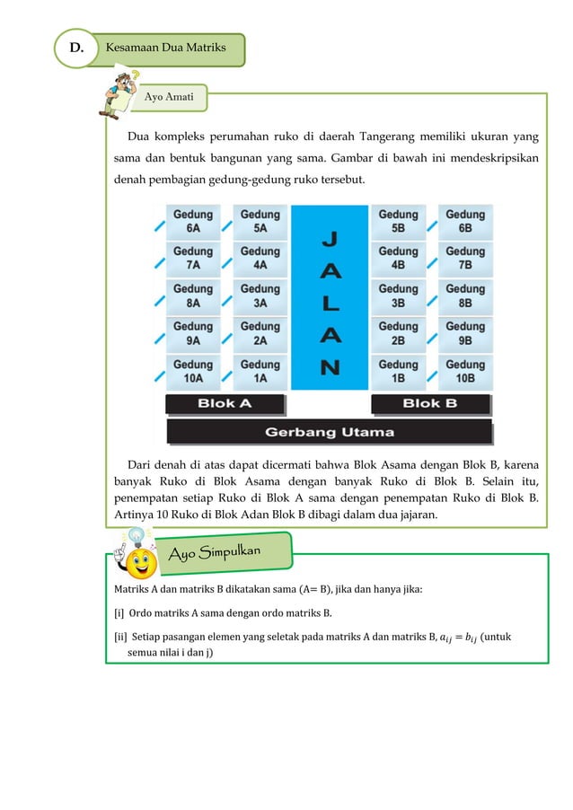 Bahan ajar matriks | PDF