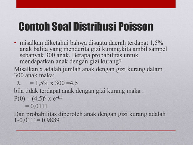 6. distribusi binomial dan poisson | PPTX