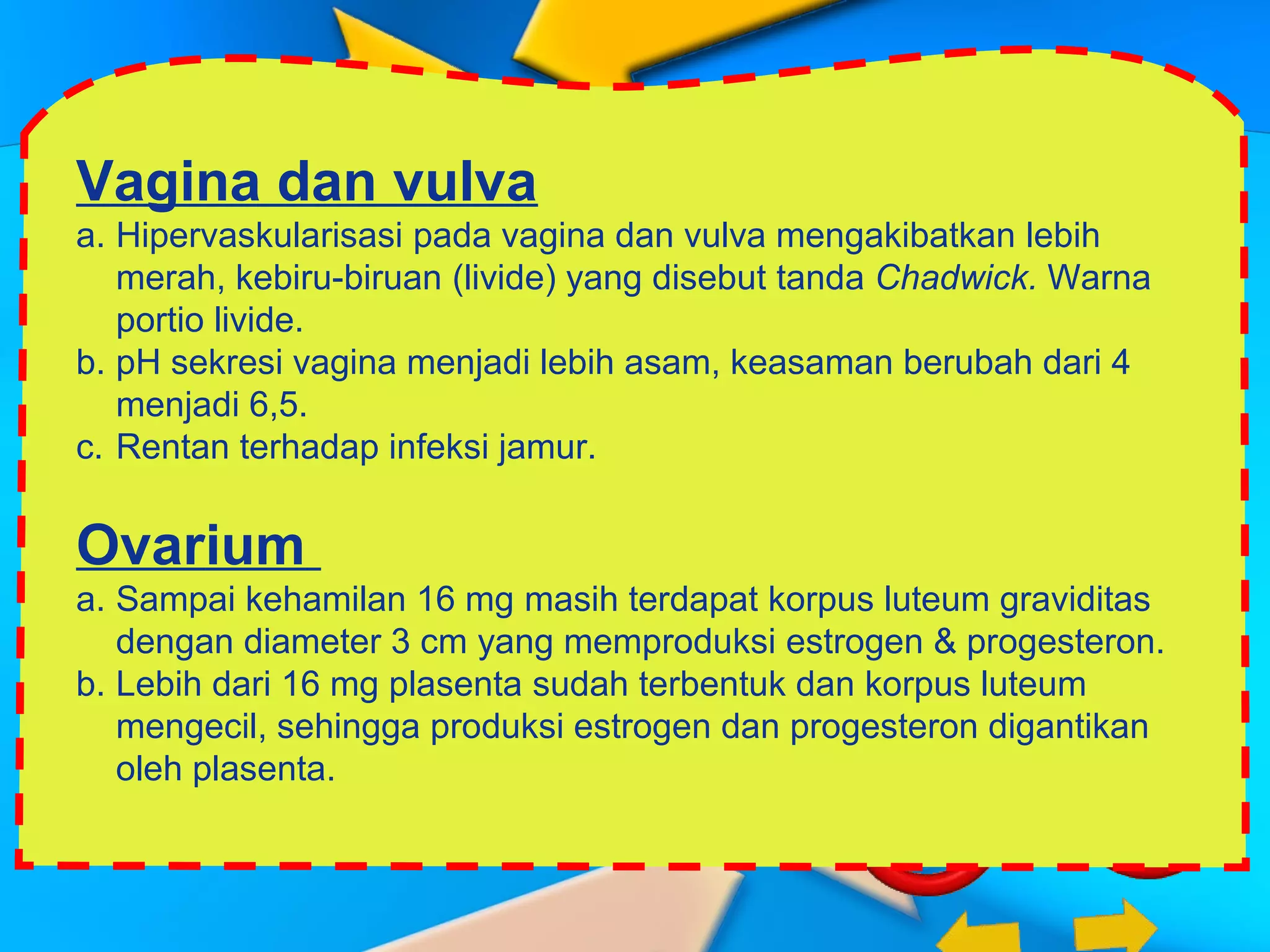 6.perubahan anatomi dan adaptasi fisiologi dalam kehamilan - | PPT