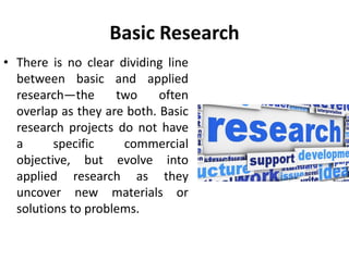 Basic research - Research Methodology - Manu Melwin Joy | PPTX