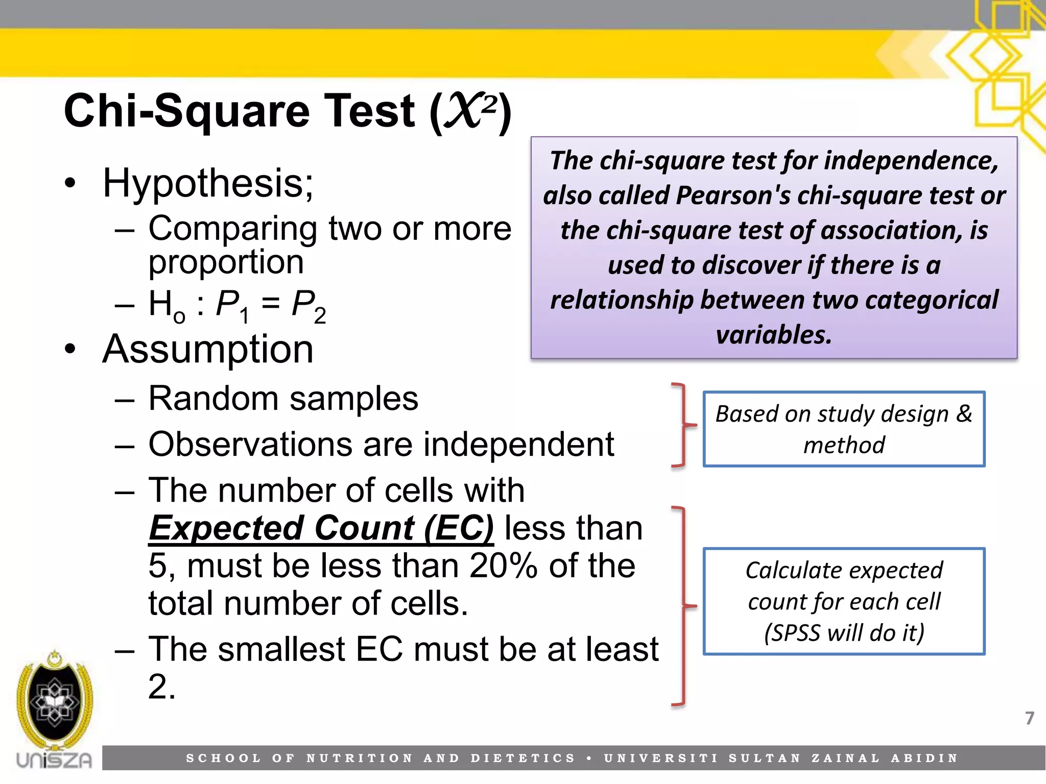 6. Categorical data analysis - Chi-Square & Fisher Exact Test | PDF