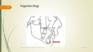 Cephalometric Analysis for Orthognathic Surgery | PPTX
