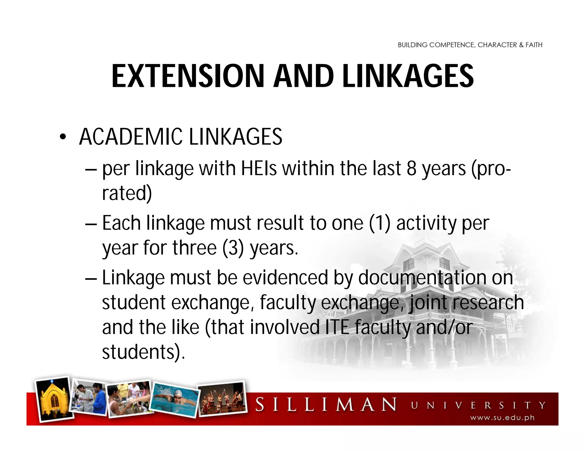 Service Learning, Extension and Linkages | PDF