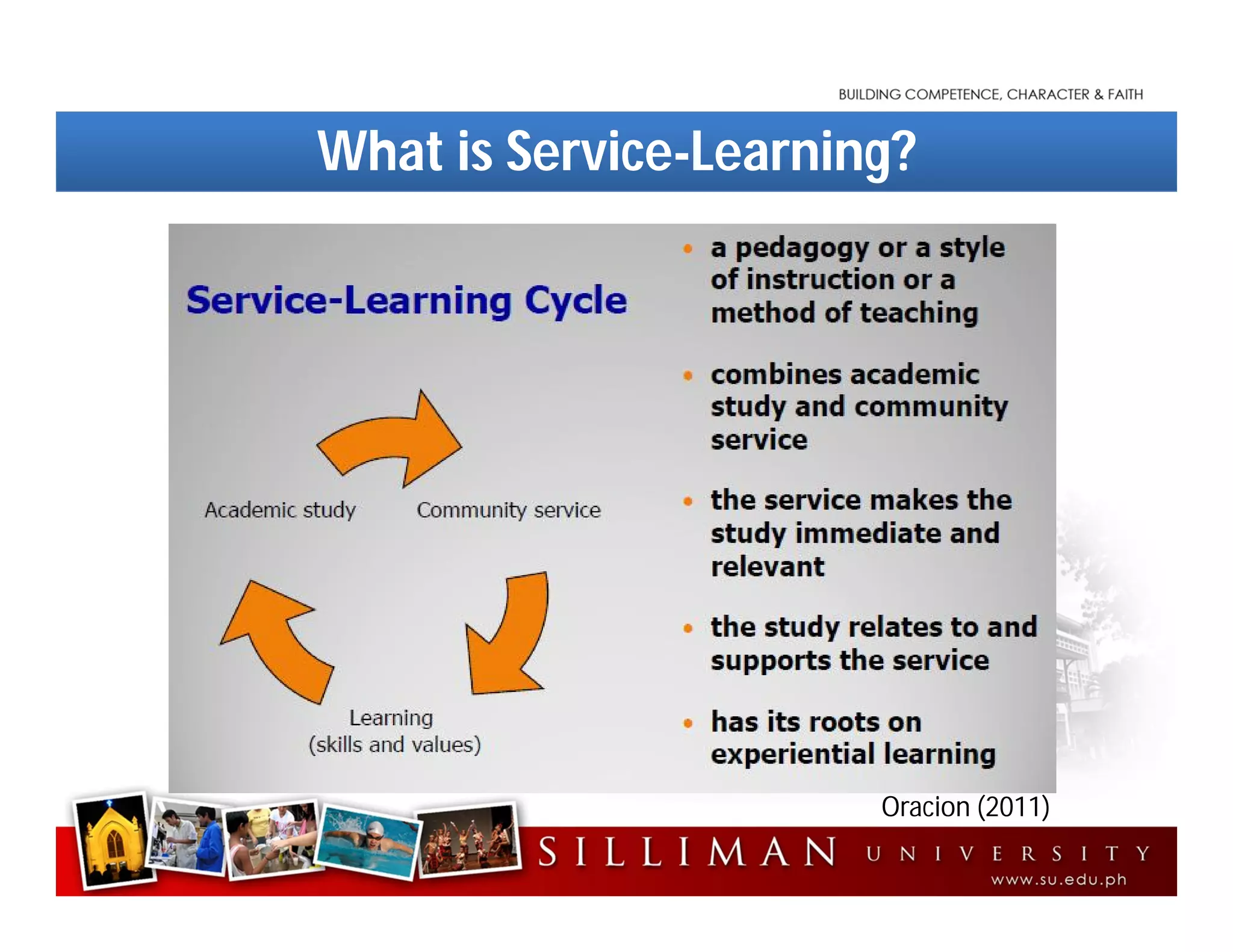 Service Learning, Extension and Linkages | PDF