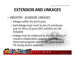 Service Learning, Extension and Linkages | PDF