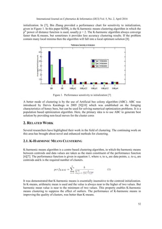A HYBRID K-HARMONIC MEANS WITH ABCCLUSTERING ALGORITHM USING AN OPTIMAL K VALUE FOR HIGH ...