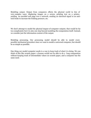 modeling computing | PPT