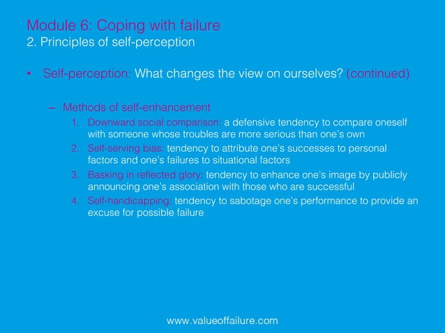 Module 6 Coping With Failure | PPT