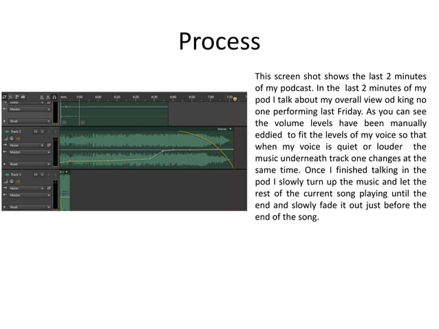 6. production reflection | PPTX | Audio Production | Content Production