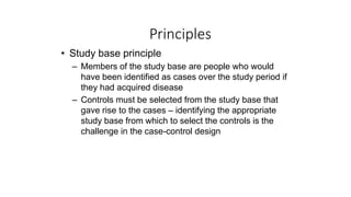 6.3 sources of controls | PPTX | Diseases and Conditions | Medical Health