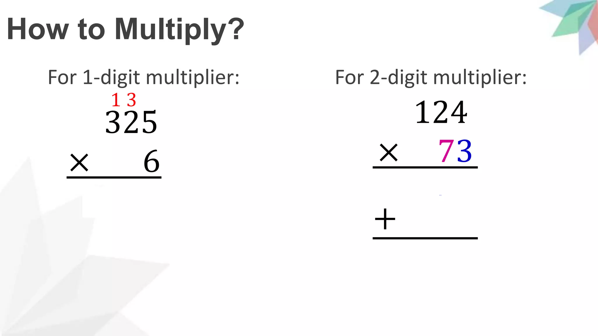 6. lesson 5 multiplication of whole numbers | PPTX
