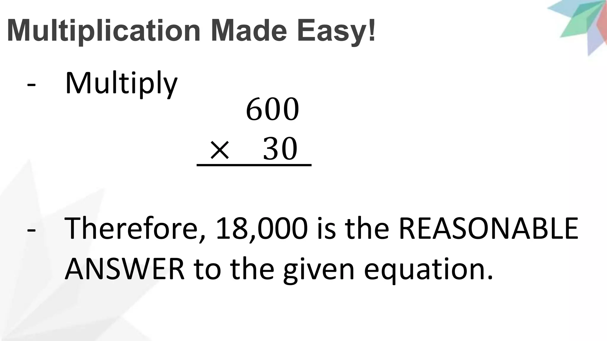 6. lesson 5 multiplication of whole numbers | PPTX | Science