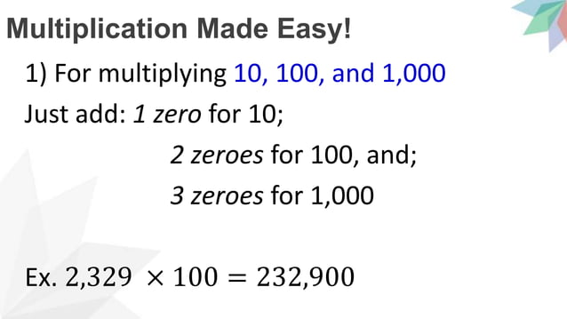 6. lesson 5 multiplication of whole numbers | PPTX | Science