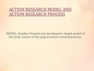 MBA Notes on: action research | PPT