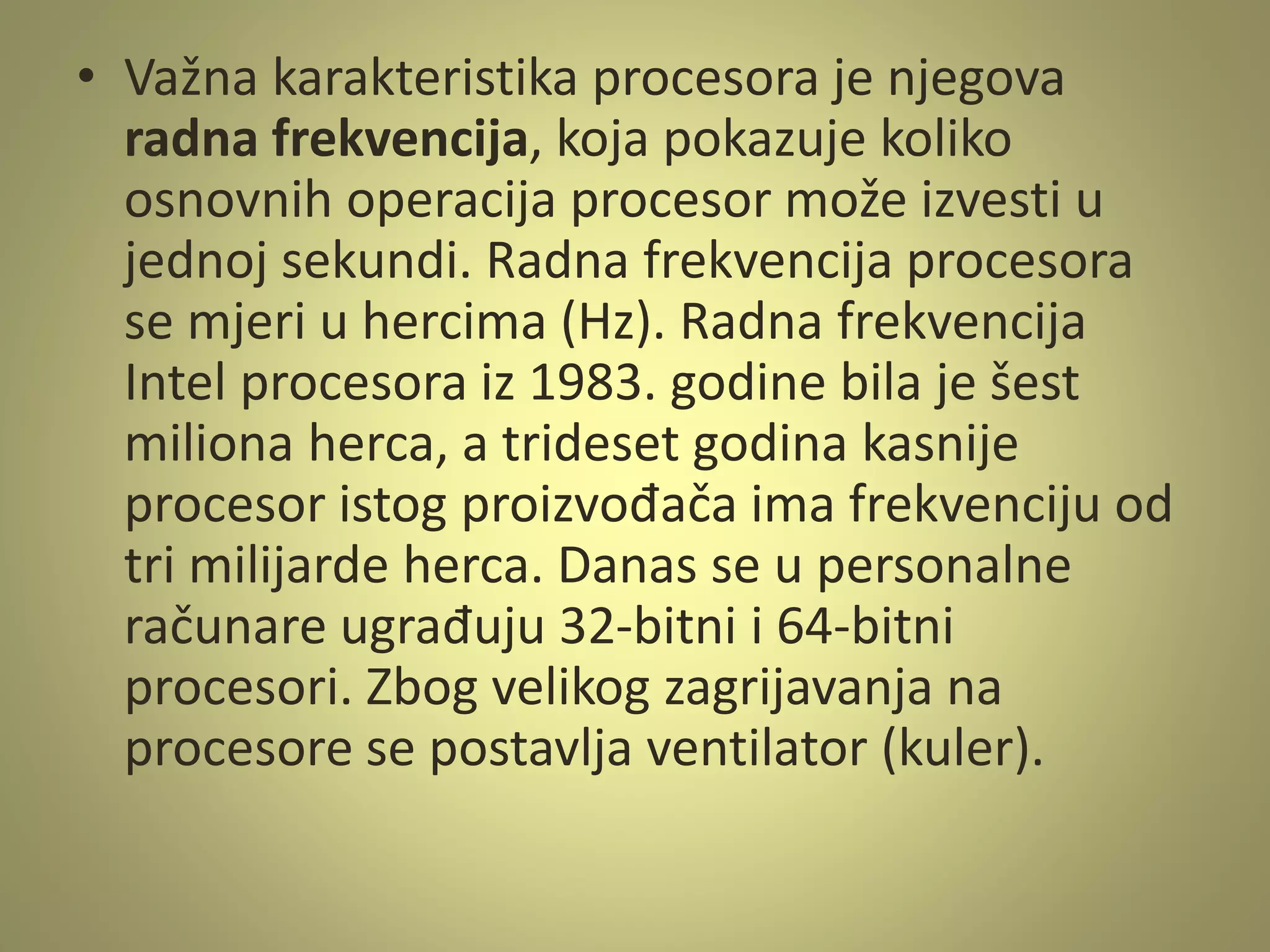6. Uvod u informatiku - Hardver i softver računara | PPTX