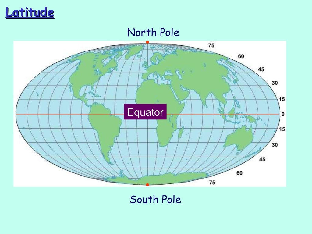 Lines of Latitude and Longitude