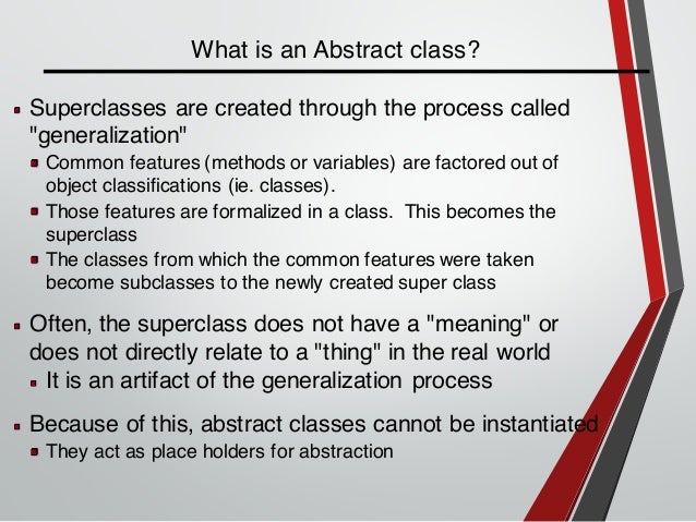 Java Oop Programming Language Part 6 Abstract Class And Interface