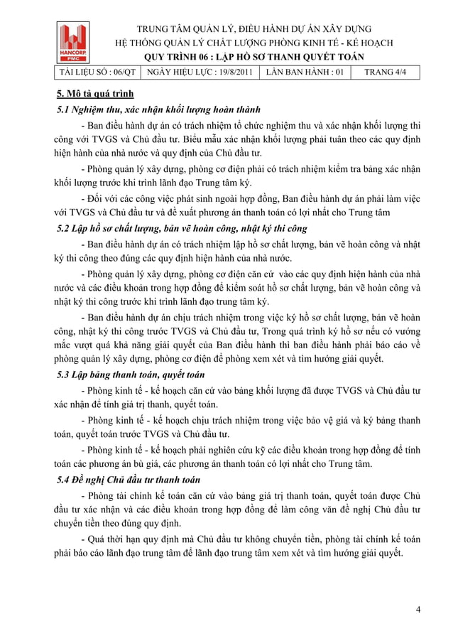 6. quy trinh lap ho so tqt | PDF