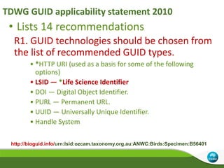 CSIRO National Research Collections | PPT