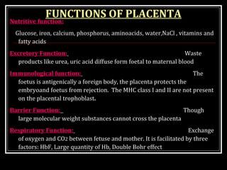 PLACENTA, PARTURITION AND LACTATION | PPT