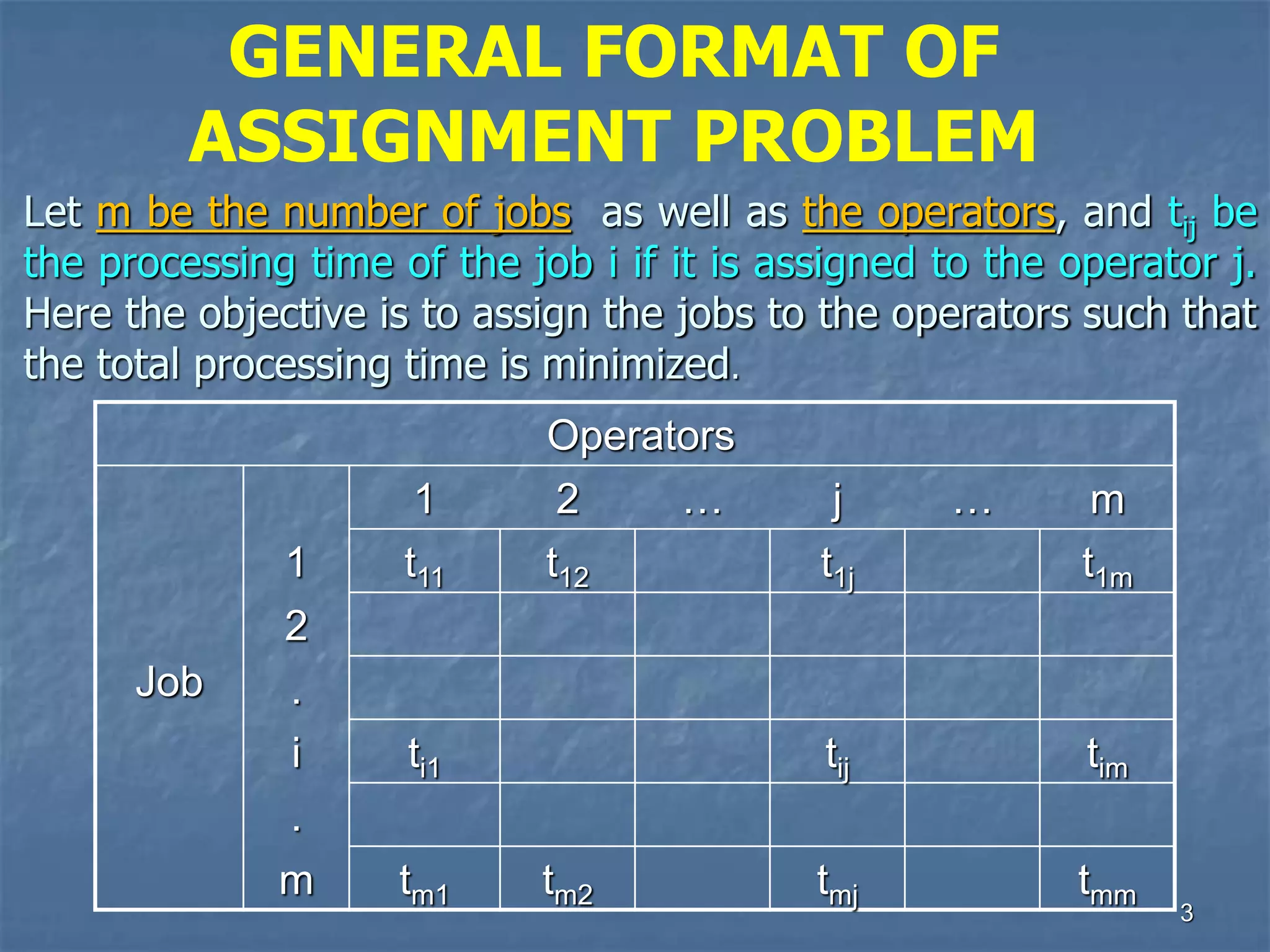6. assignment problems | PDF