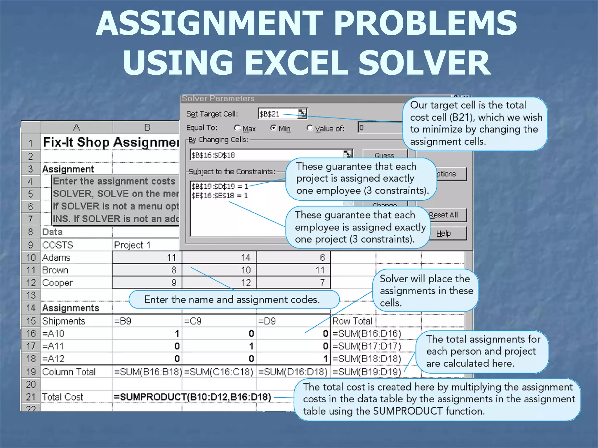 6. assignment problems | PDF