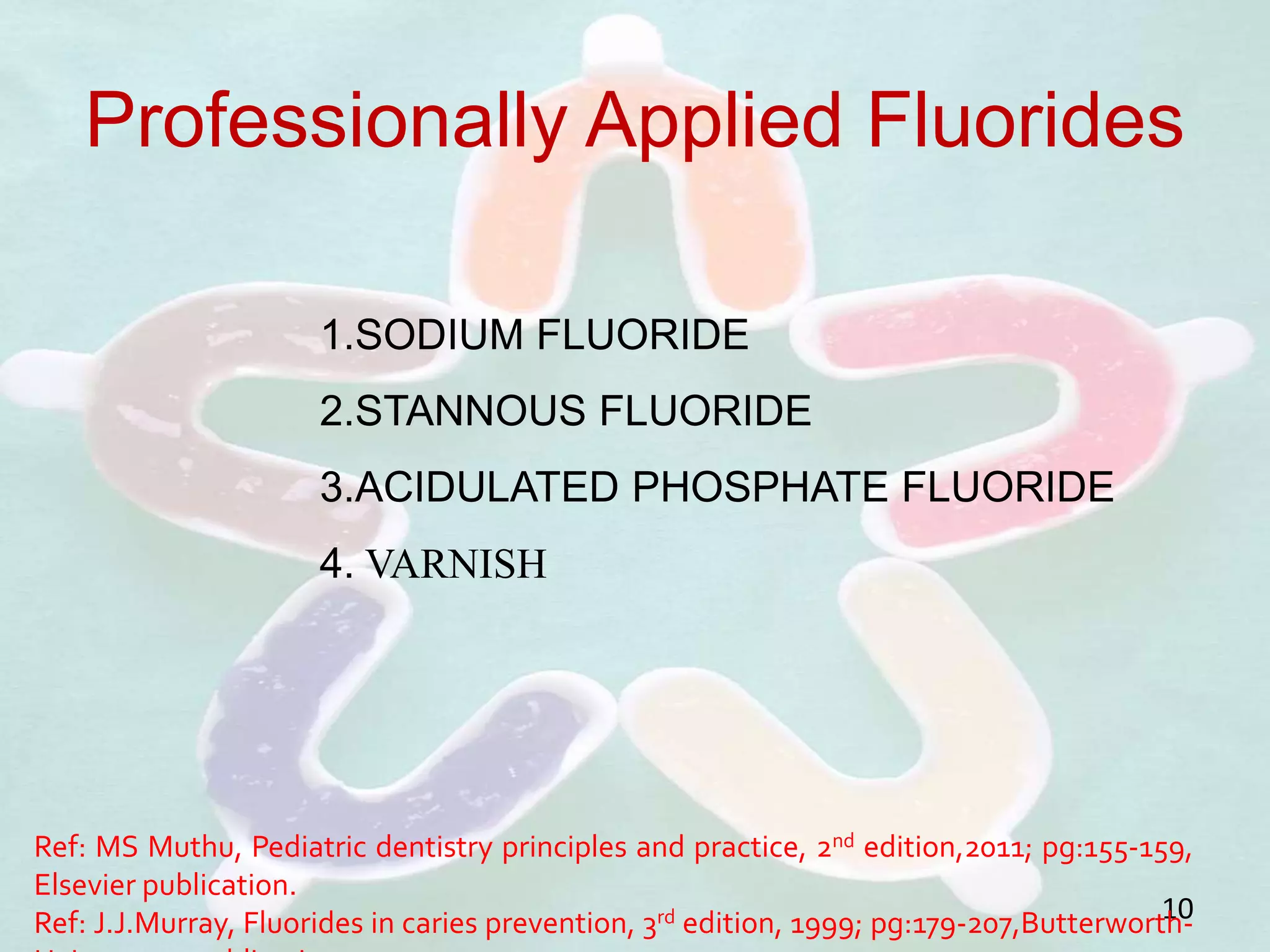 6.topical fluorides | PPTX