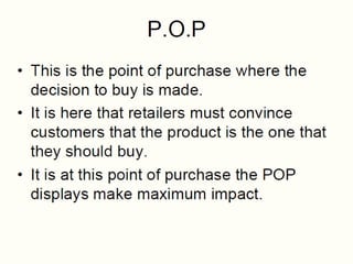 Point Of Purchase | PPTX