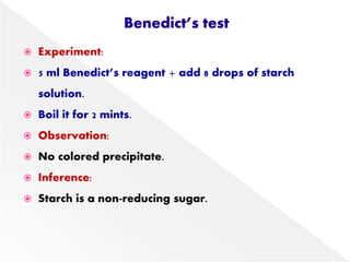 Reactions of starch | PPTX