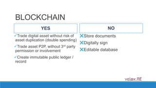 Blockchain Real Estate | PPT