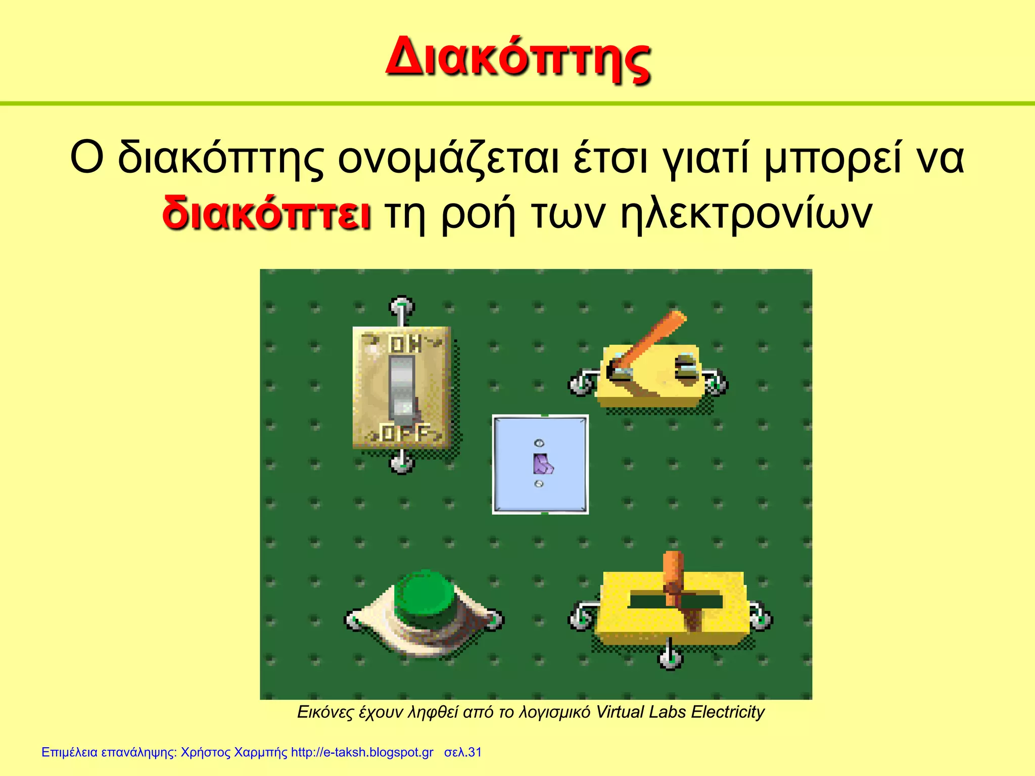 Φυσική Ε΄ - Επανάληψη 6ης Ενότητας: ΄΄Ηλεκτρισμός΄΄ | PDF