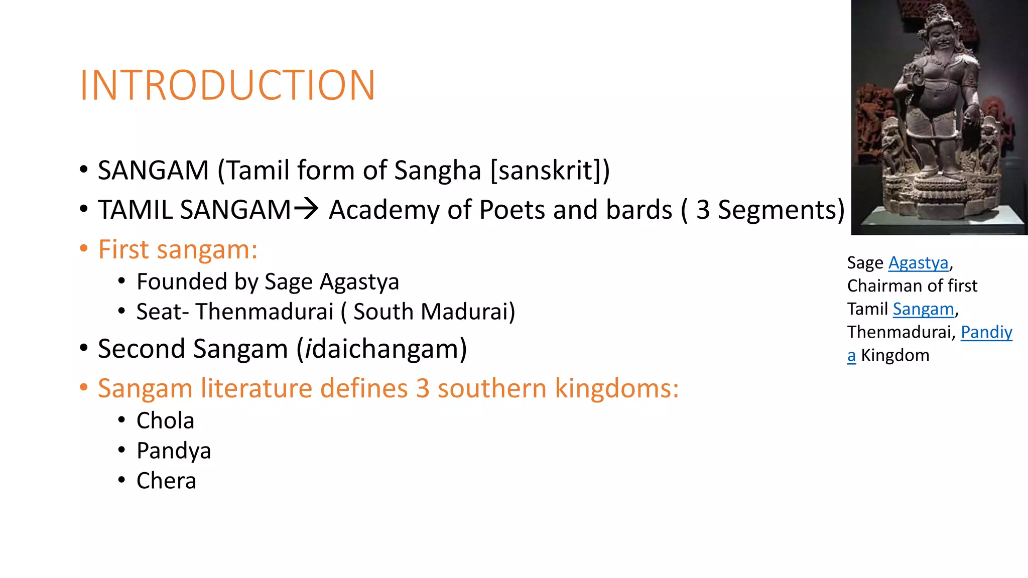 6.sangam age ( 1st to 3rd century) | PPTX