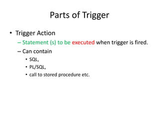 6. triggers | PPT
